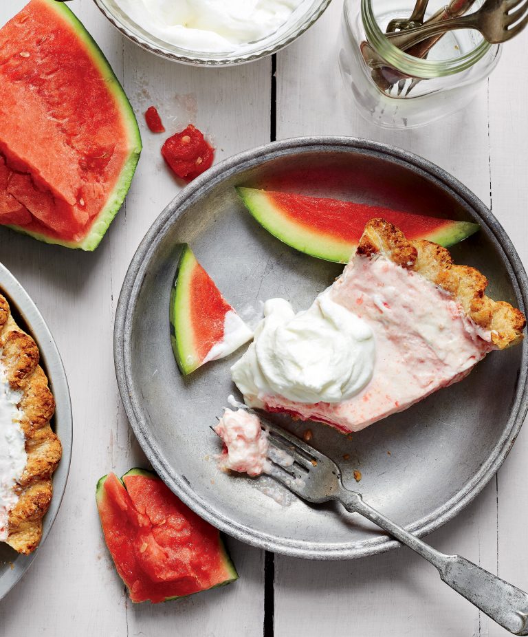 Watermelon Chiffon Pie – Garden & Gun