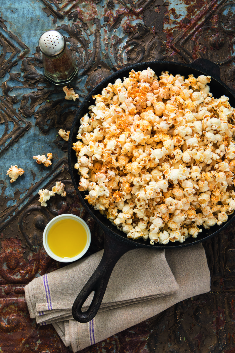 Bacon Popcorn Drizzled with Creole-Spiced Butter – Garden & Gun