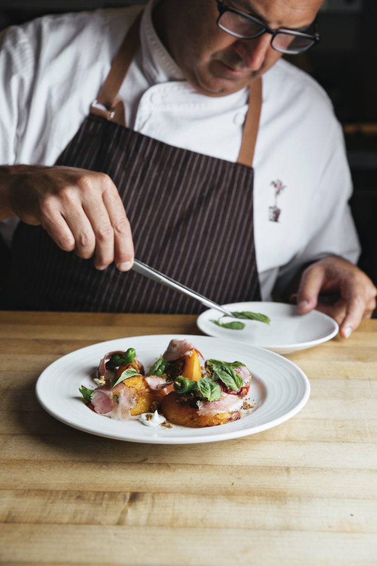 Grilled Peach Salad – Garden & Gun