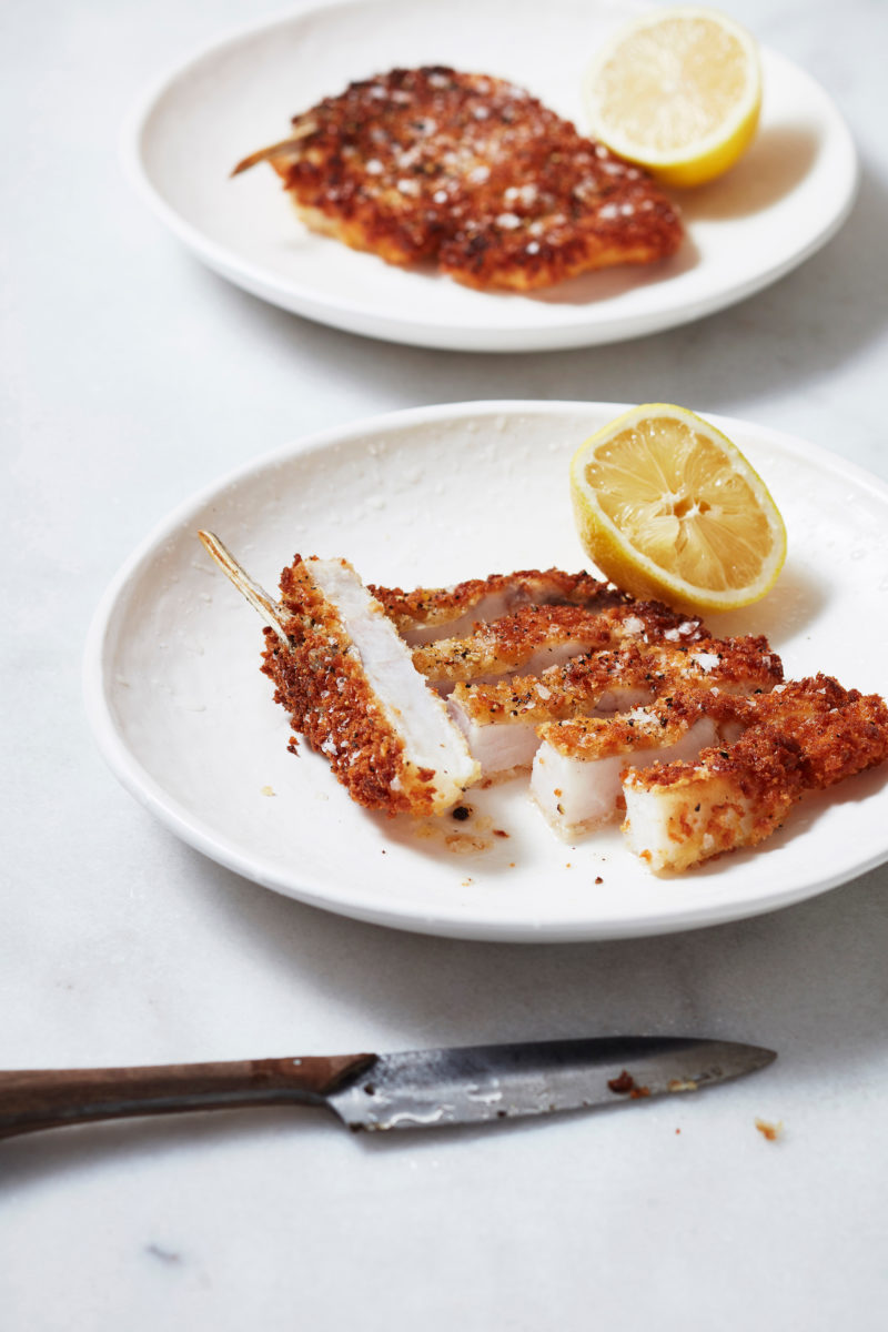 Fish Collar Cutlets with Herbed Mayonnaise – Garden & Gun