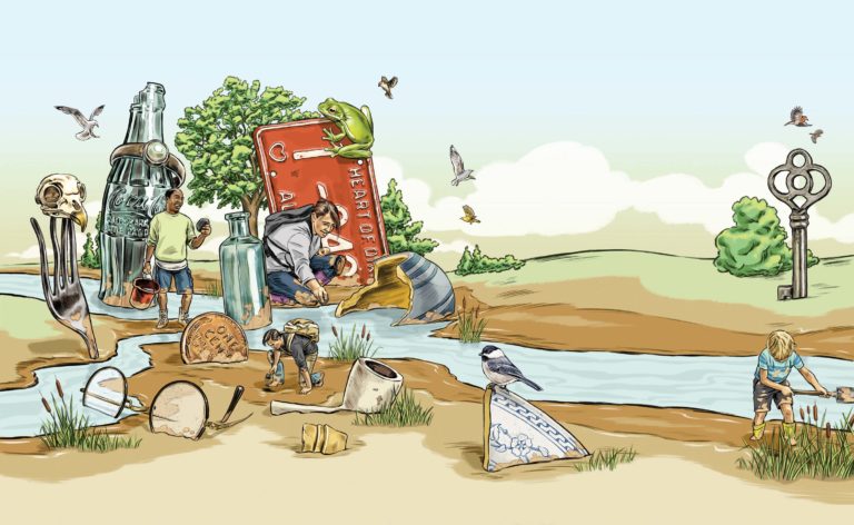 Daniel Wallace Explores the Art of Mudlarking – Garden & Gun