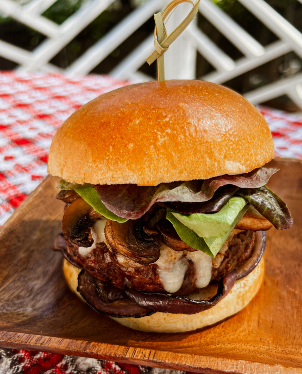 Cooking from the Bar Cart: Beef Burgundy Burgers – Garden & Gun