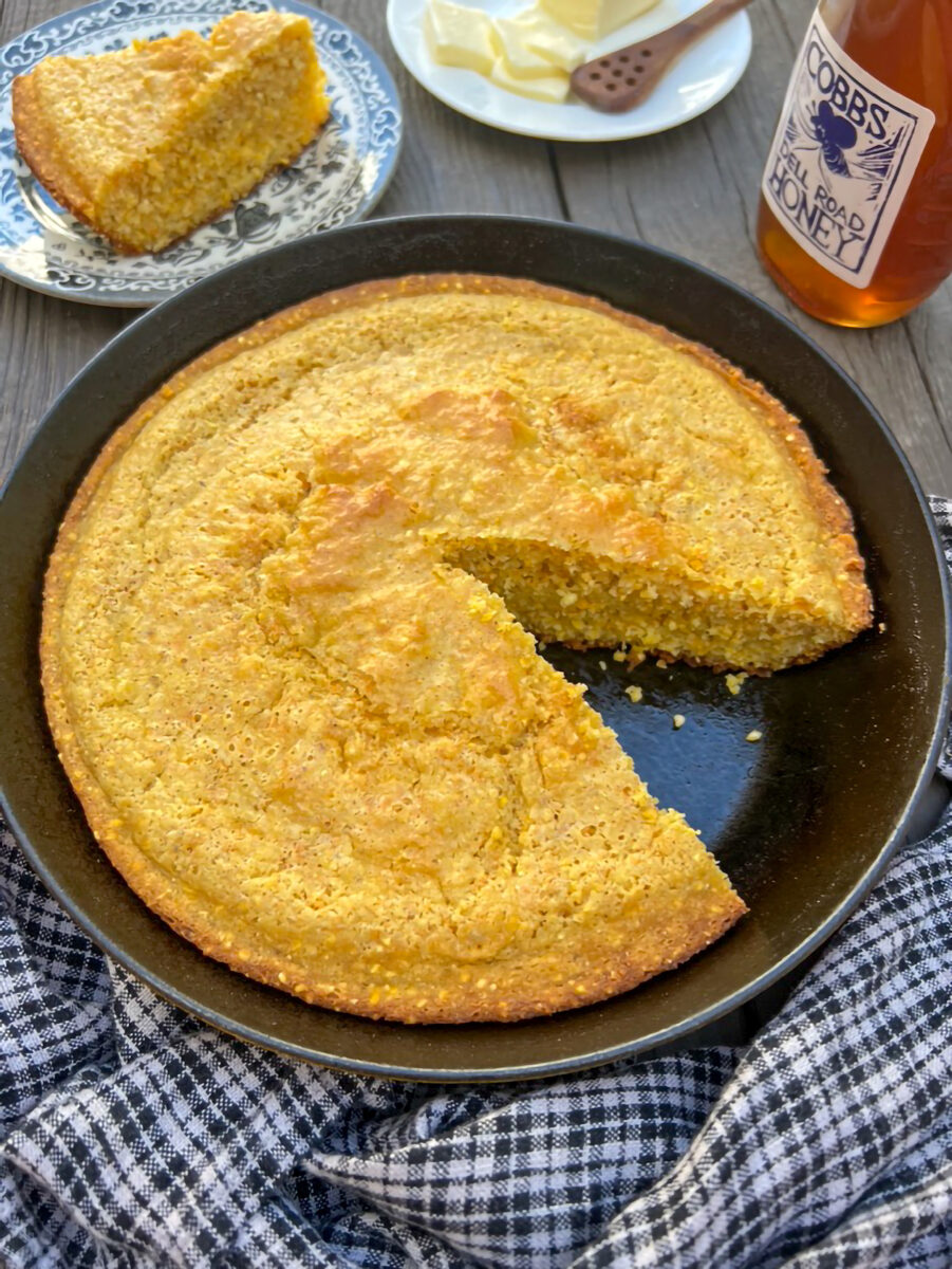 Cooking from the Bar Cart: White Lightning Cornbread – Garden & Gun