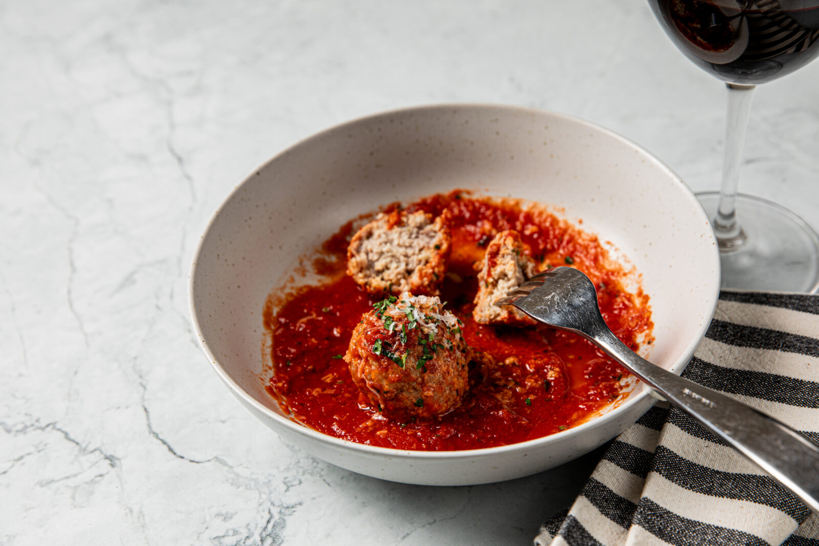 Classic Meatballs and Tomato Sauce from a Greenville Mainstay – Garden ...