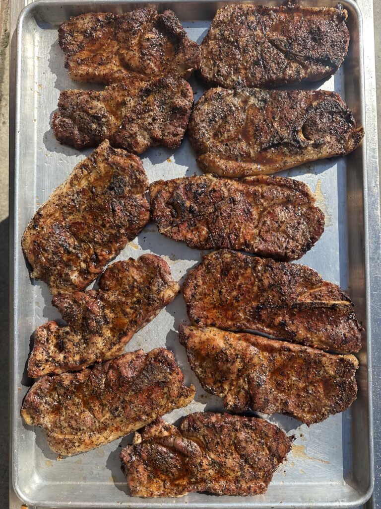 Up Your Backyard Barbecue Game with Southern-Style Pork Steaks – Garden ...