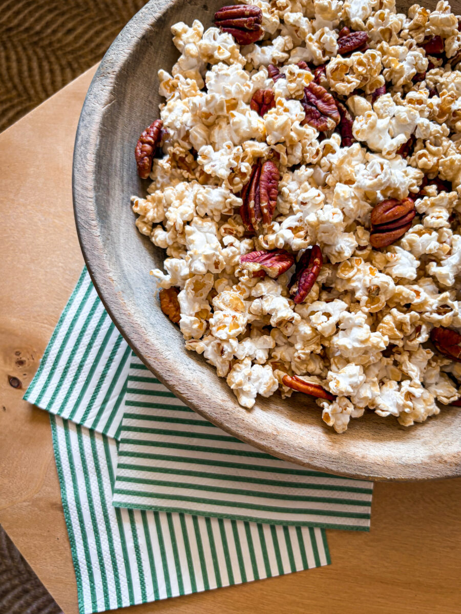 Caramel Pecan Popcorn, aka Georgia Popcorn – Garden & Gun