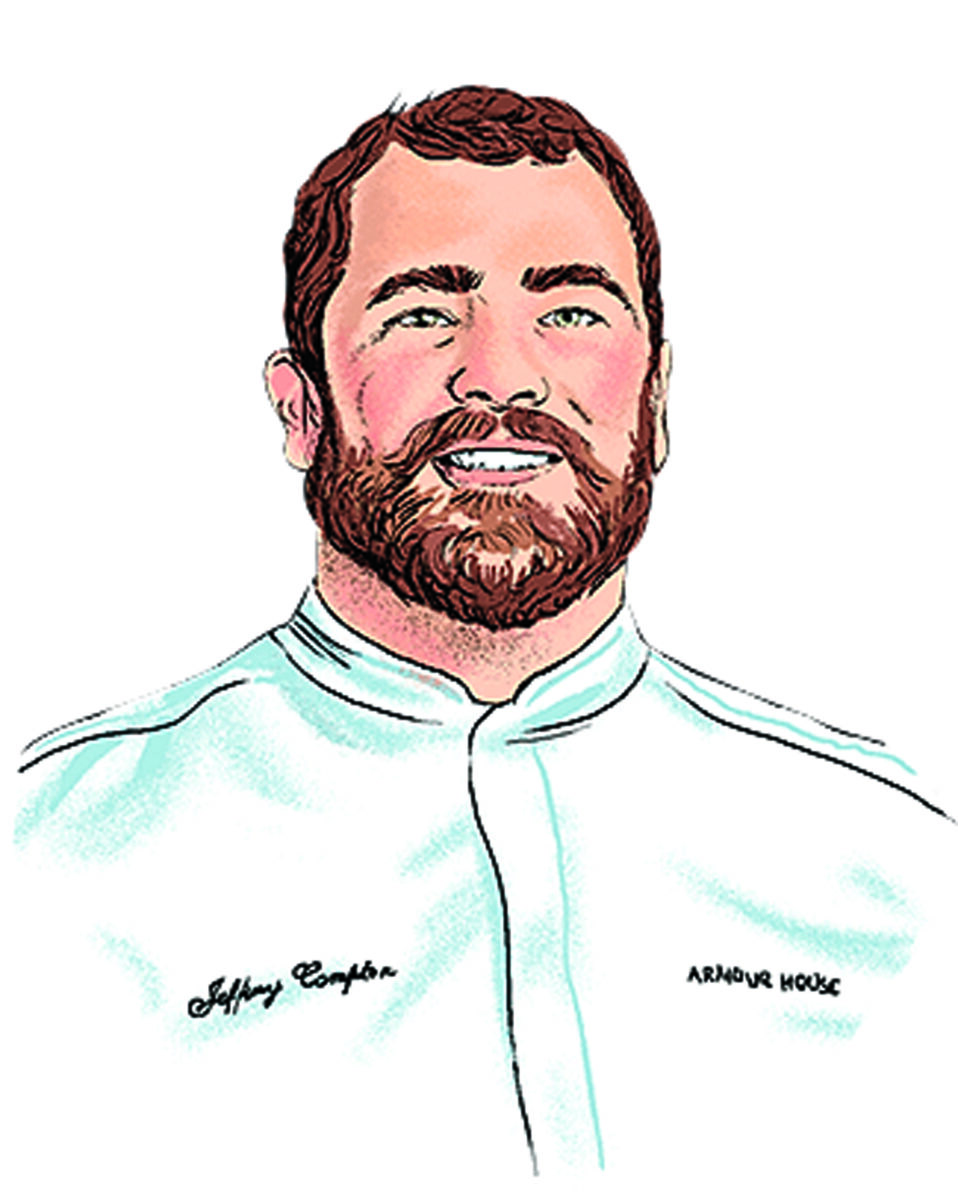 Apple and Brussels Sprout Salad with Warm Prosciutto Vinaigrette ...