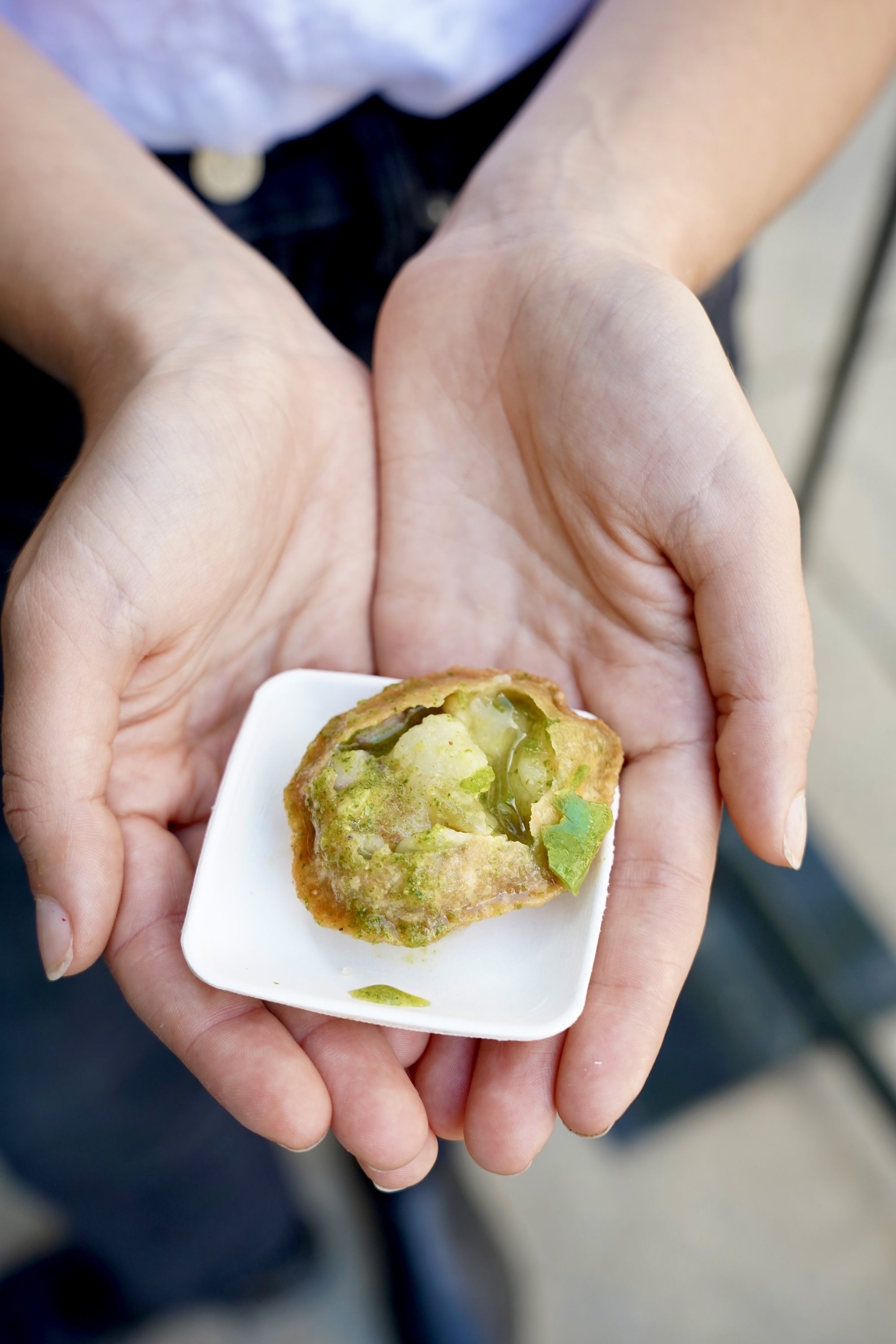 One Perfect Bite: Pani Puri from Chai Pani – Garden & Gun