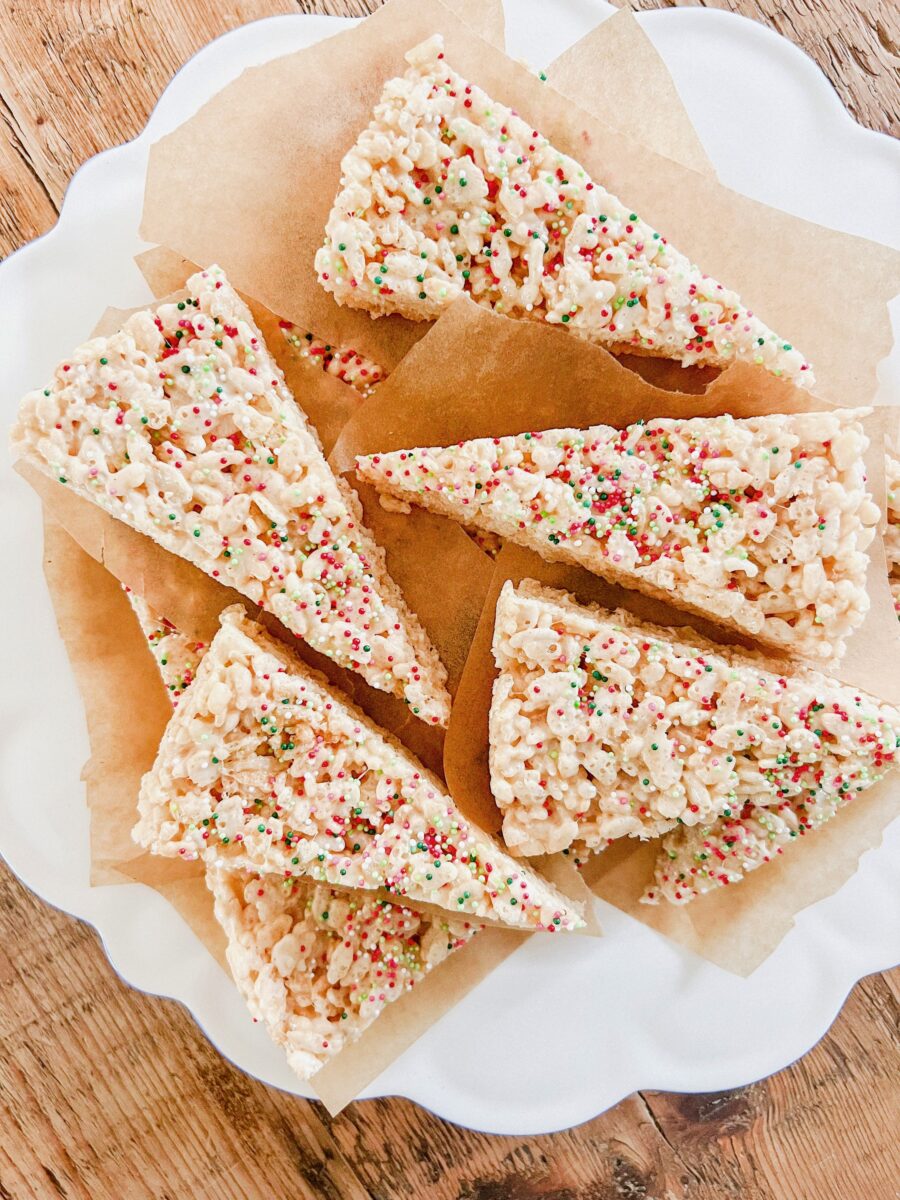 Caroline Chambers’s Brown Butter Rice Krispies Trees – Garden & Gun
